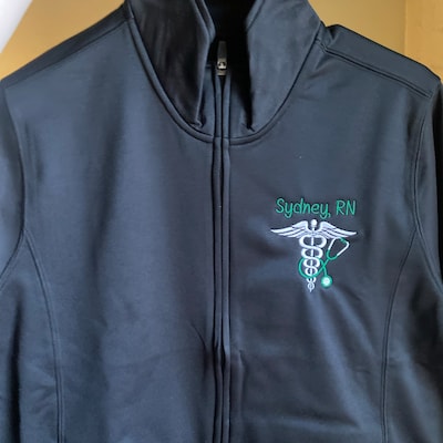 Nurse Stethoscope Jacket RN Jacket RN Zip Sweatshirt Nurse Gifts Nurse ...