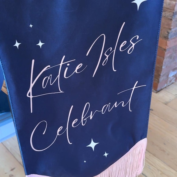 Personalized Velvet Wedding Banner Flag: Custom Event Signage - Etsy