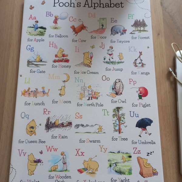 Classic Winnie the Pooh Sign Late Night Diapers Sign Baby Shower ...