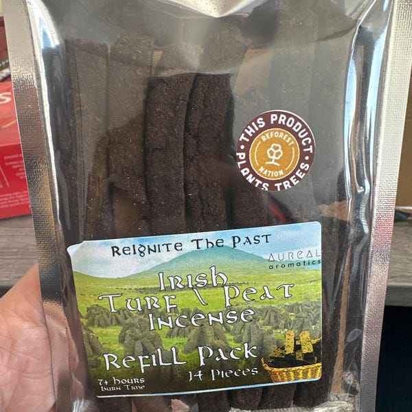 Irish Turf / Peat Incense 'creel' Basket Set (x24 Piece) - the Smell of ...