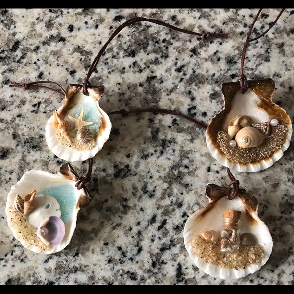 Angel Ornament, Shell Angel, Seashell Angel, Christmas Ornament Small ...