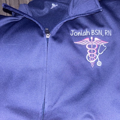 Nurse Stethoscope Jacket RN Jacket RN Zip Sweatshirt Nurse Gifts Nurse ...