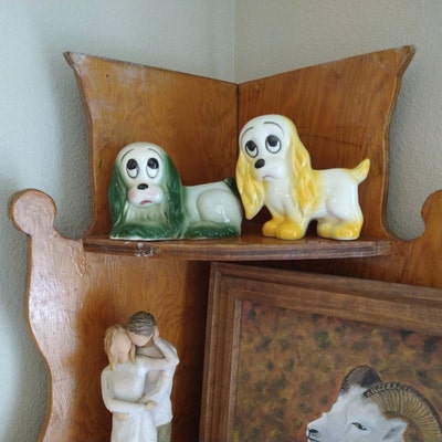 2 Princess House Crystal Buffet Silverware Caddies, Vintage Pattern 438 ...