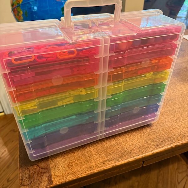 Pom Patterns Task Box Activity- Montessori Learning Toys- Special Needs ...