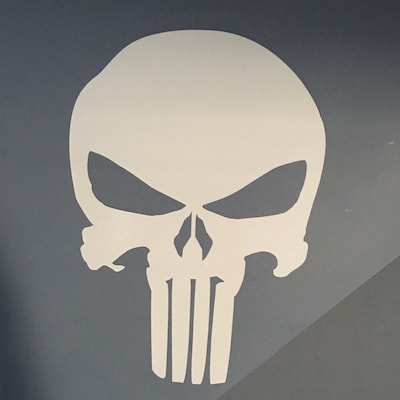 The Punisher Skull Vinyl Car Truck Wall Window Laptop Decal Sticker ...