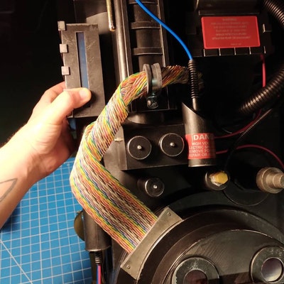 Spirit Halloween Proton Pack Ribbon Cable Kit Ghostbusters Mod scaled ...