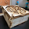 Mouse Maze Puzzle Box Plans- SVG DXF PDF- Laser Cutting Files - Scroll ...