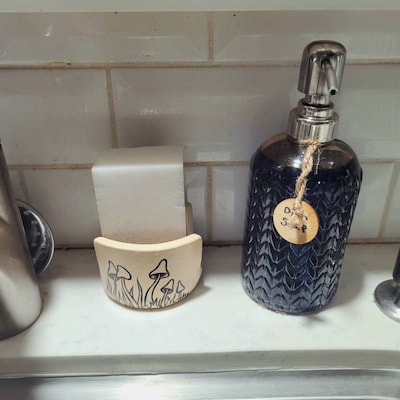 Ceramic Bee With Honeycomb Spoon Rest Handmade Kitchen Yellow - Etsy