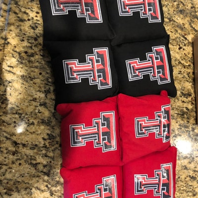Officially Licensed Texas Tech Red Raiders Cornhole Bags Set of 8 Top ...