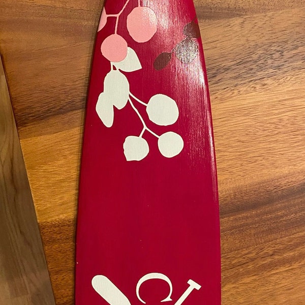 Custom Oars // Hand Painted Canoe Paddle // Canoe Oar // Home Decor ...