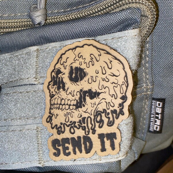 Courage Under Fire Patch, Hook and Loop - Tan - Etsy