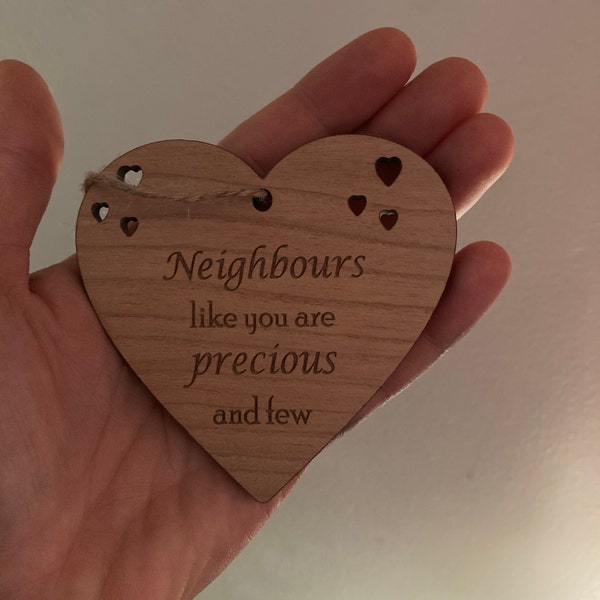 Personalised Friend Neighbour Neighbors, Neighbours Gifts, Christmas ...