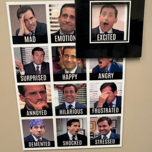 Michael Scott Mood Magnet Prison Mike Michael Scott Gifts Steve Carrell ...