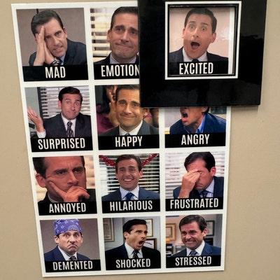 Michael Scott Mood Magnet Prison Mike Michael Scott Gifts Steve Carrell ...