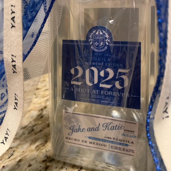 Printable Don Julio 50ml Pink Label, Personalized 1942 Mini Label ...