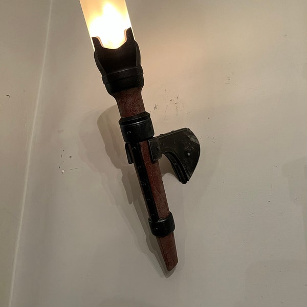 LARP LED Torch With Simulated Flame – Modular, USB Powered, 3D Printed ...