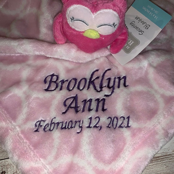 Lots of Options, Baby Lovey, Personalized Baby Lovey, Monogrammed Lovey ...
