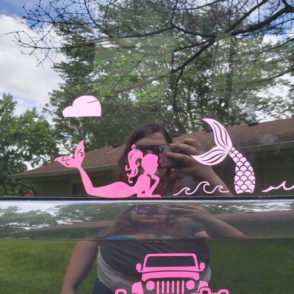 Ocean Wave Vinyl Decal - Beach Decal - Window Decal - Car Decal ...