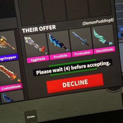 MM2 Log Set Murder Murder Mystery 2 Logchopper and Minty - Etsy