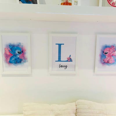Personalised Stitch Birthday Card - Etsy