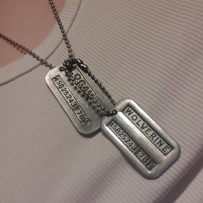 U.S. MILITARY Set PERSONALISED ARMY Dog Tags With Additional Red Medic ...