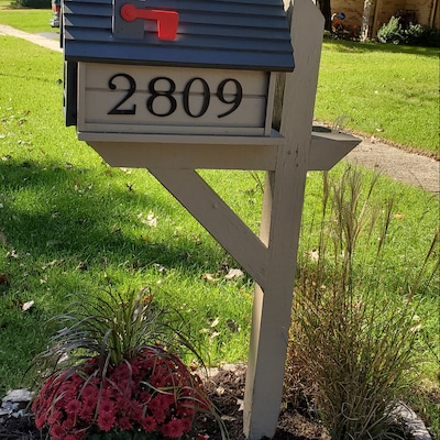 Handcrafted Pressure Treated Bevel Sided Mailbox - Etsy