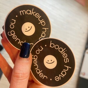 Pronouns Do Not Equal Gender Sticker Customizable LGBTQ Transgender ...