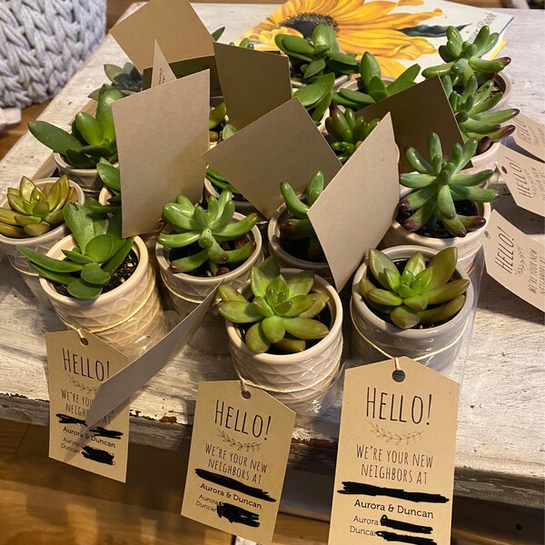 Hello New Neighbor Tag, New Neighbor Gift Tags, Welcome to the Neighood ...