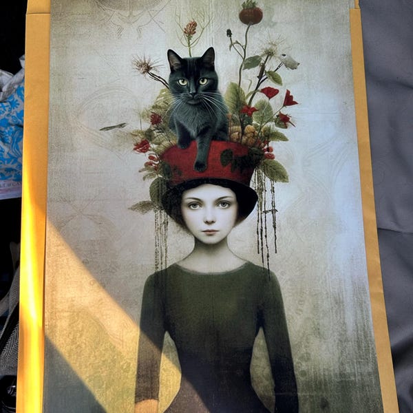 Surrealistic Salvador Dali Inspired Portrait: Floating Man's Head Over ...