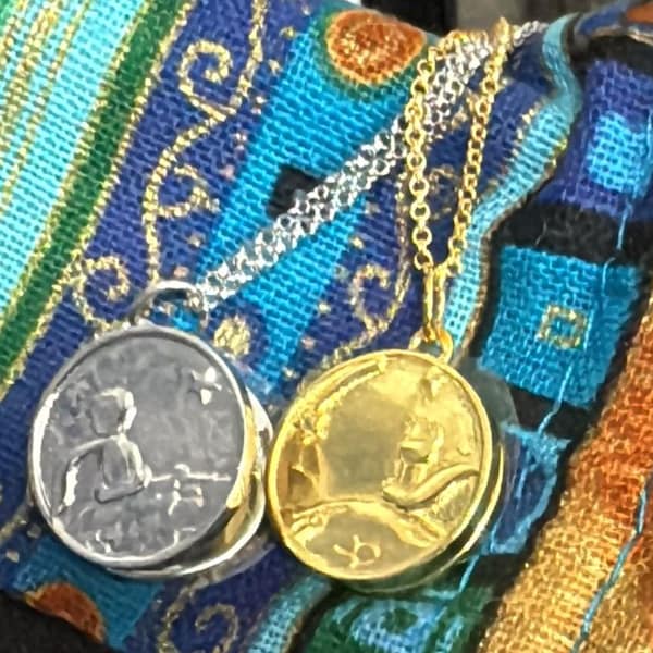 PERIMADE Little Fox Locket Necklace • Waterproof Picture Photo Locket ...