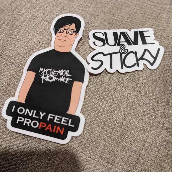 Emo Hank Hill Sticker (default) - Etsy