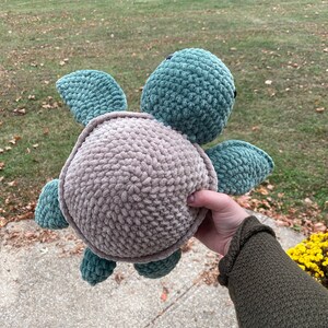 Jumbo Crochet Turtle Pattern Amigurumi PDF - Etsy