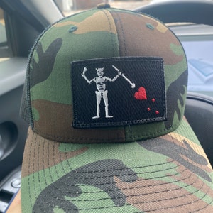 Blackbeard Flag Pirate No Quarter Patch High Resolution SVG File for ...