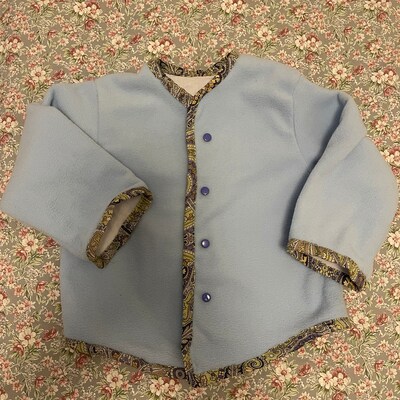 Baby Teddy Jacket Autumn Winter Kids Jacket Fleece Jacket PDF Pattern ...