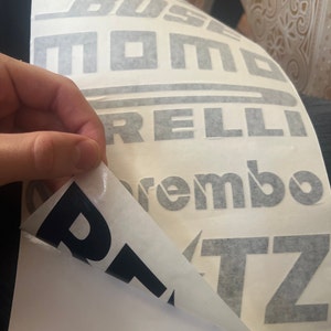 JDM Racing Car Stickers Pack Sponsors Logos Team Racing Sports Drift ...