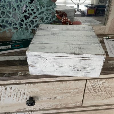 White Washed Wood Cake Stand Wedding Cake Stand Distressed Wedding Cake ...