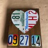 Personalized Any Year Anniversary License Plate Sign Choose Your States ...