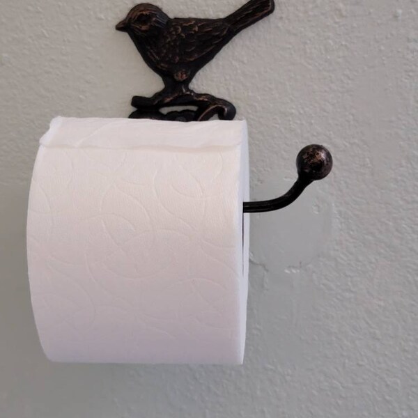 Bird Toilet Paper Holder, TP Holder, Toilet Tissue Holder, Nature, Wall ...