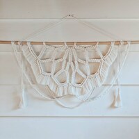 Macrame lotus mandala pdf pattern, intermediate and advanced macrame tutorial, DIY macrame step ...