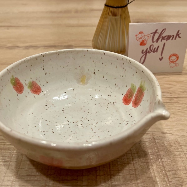 Handmade Strawberry Daisy Bow Mug With Handle - Etsy