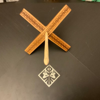 5/8 Maple Mini Glider Turkish Drop Spindle - Etsy