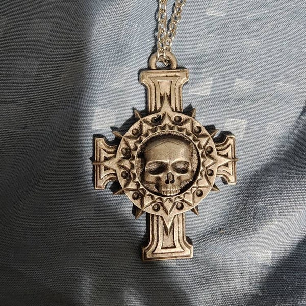 Inquisition Rosette Cross Pendent - Etsy