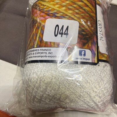 Hilo Crystal 100grs/ Crystal Yard Thread 100gr Skein - Etsy