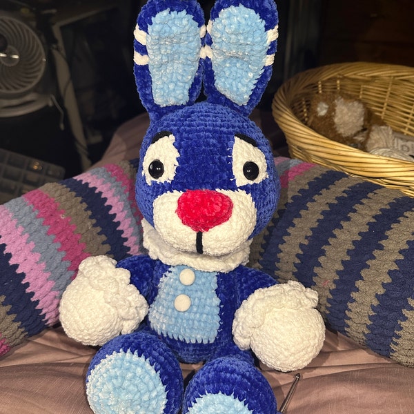 2in1 Big Top Rabid Rabbit Crochet Pattern DIGITAL PDF | Amigurumi ...
