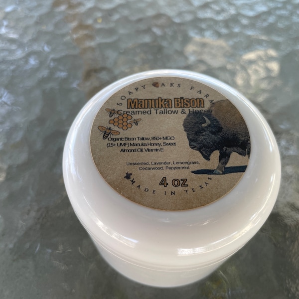 850+MGO Manuka Honey & Bison Tallow Cream - Etsy