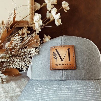 Custom Leather Patch Hats Classic Winter Hats Custom Leather Patch Beanies Laser Engraved - Etsy