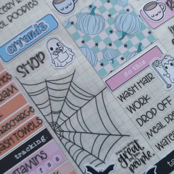 DAYS of the WEEK Sticker Sheet // Planner Stickers // Functional ...