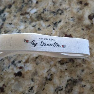 15x70mm,cotton Twill Webbing,flat or Folded Labels,printed Sew-in ...