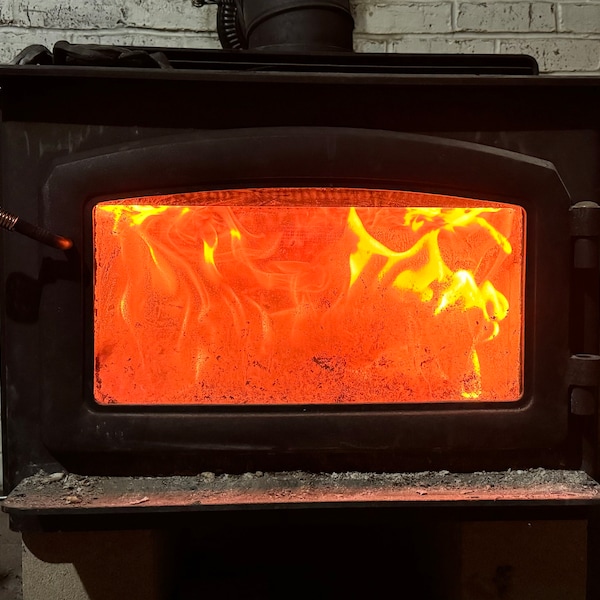 Deluxe 16" Repose Wood Pellet Fire Logs Open Face , Deluxe Set Free S/H ...