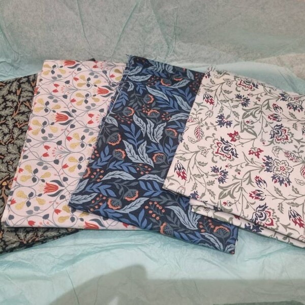 Liberty Tree of Life Fabric Liberty Quilting Cotton Colourful Autumnal ...